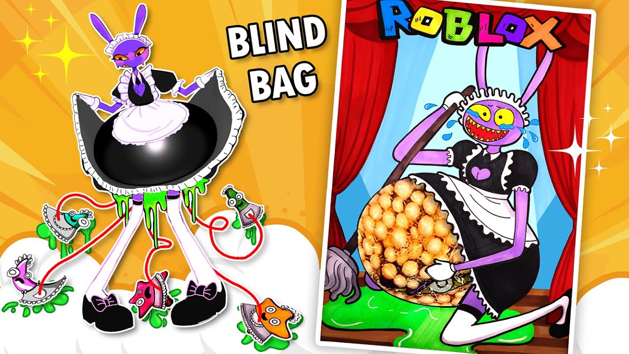 [🐾paper diy🐾] Jax maid & Gloink Love Story - Pregnant with many BABY ...