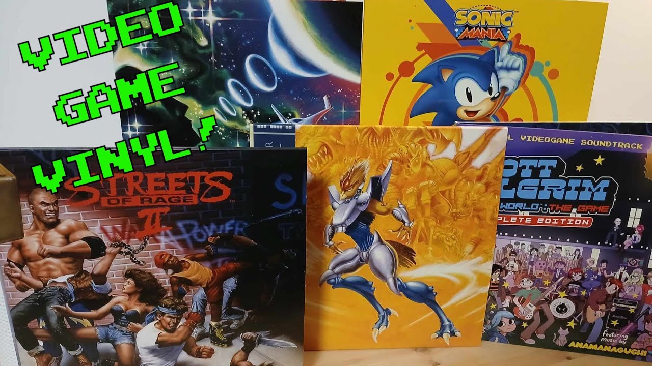 Vinyl Video Game Soundtrack Collection Tour - YouTube