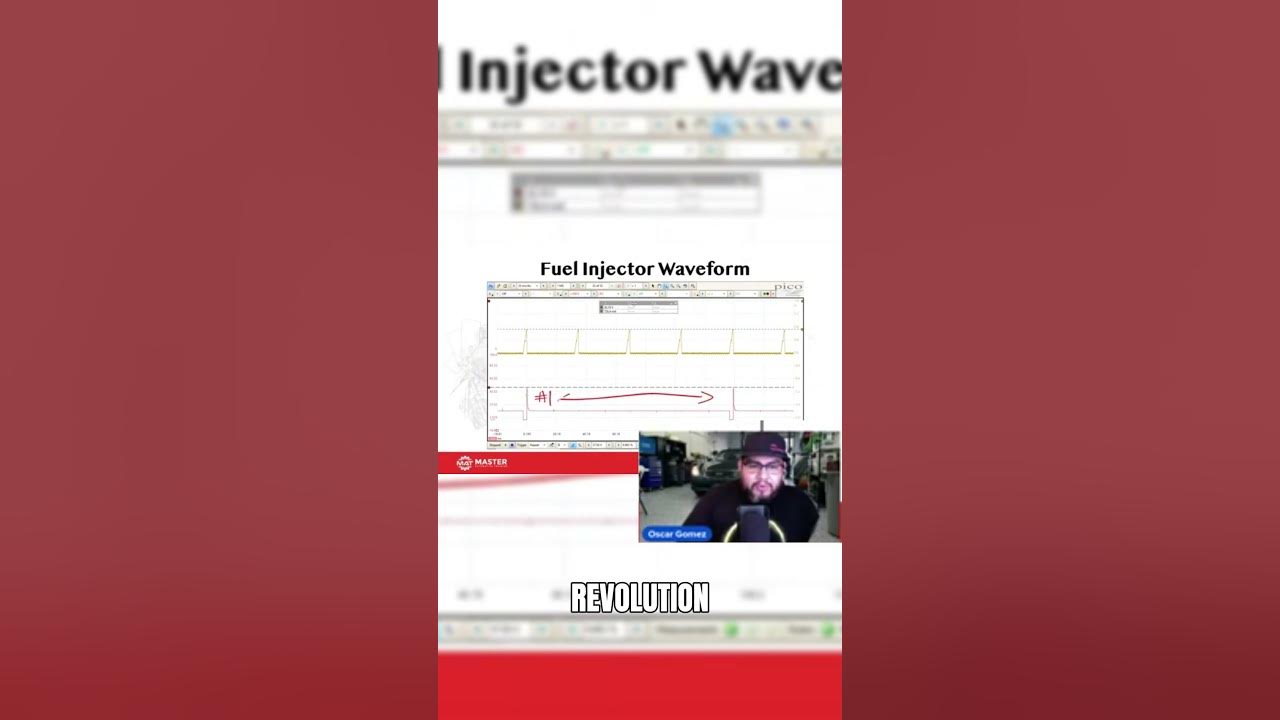 fuel Injector waveform PART 6 - YouTube