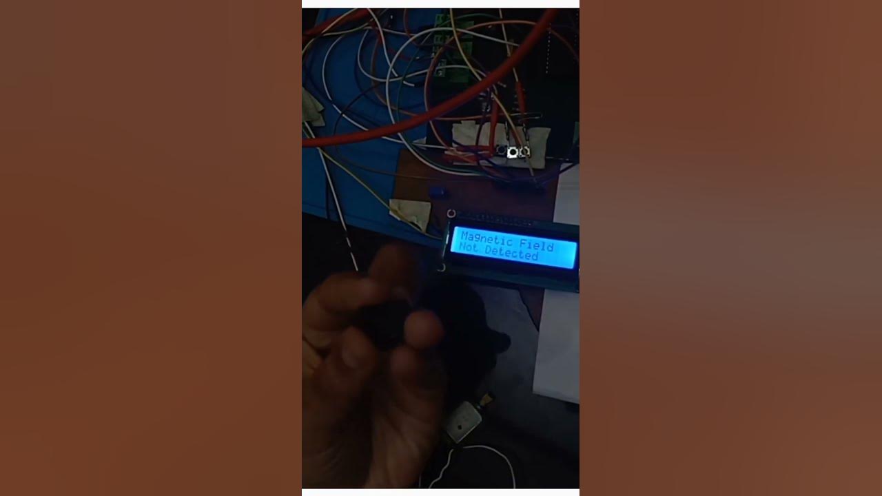 Magnetic Field Detection Using Pic16f877a Microcontroller Electronics Project Iot Youtube 5034