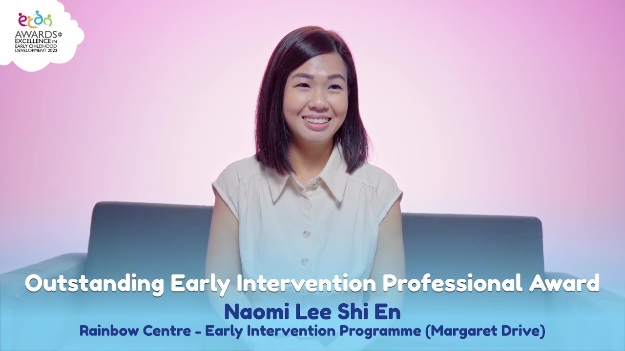 ECDA Awards 2022 – Outstanding Early Intervention Professional: Naomi ...
