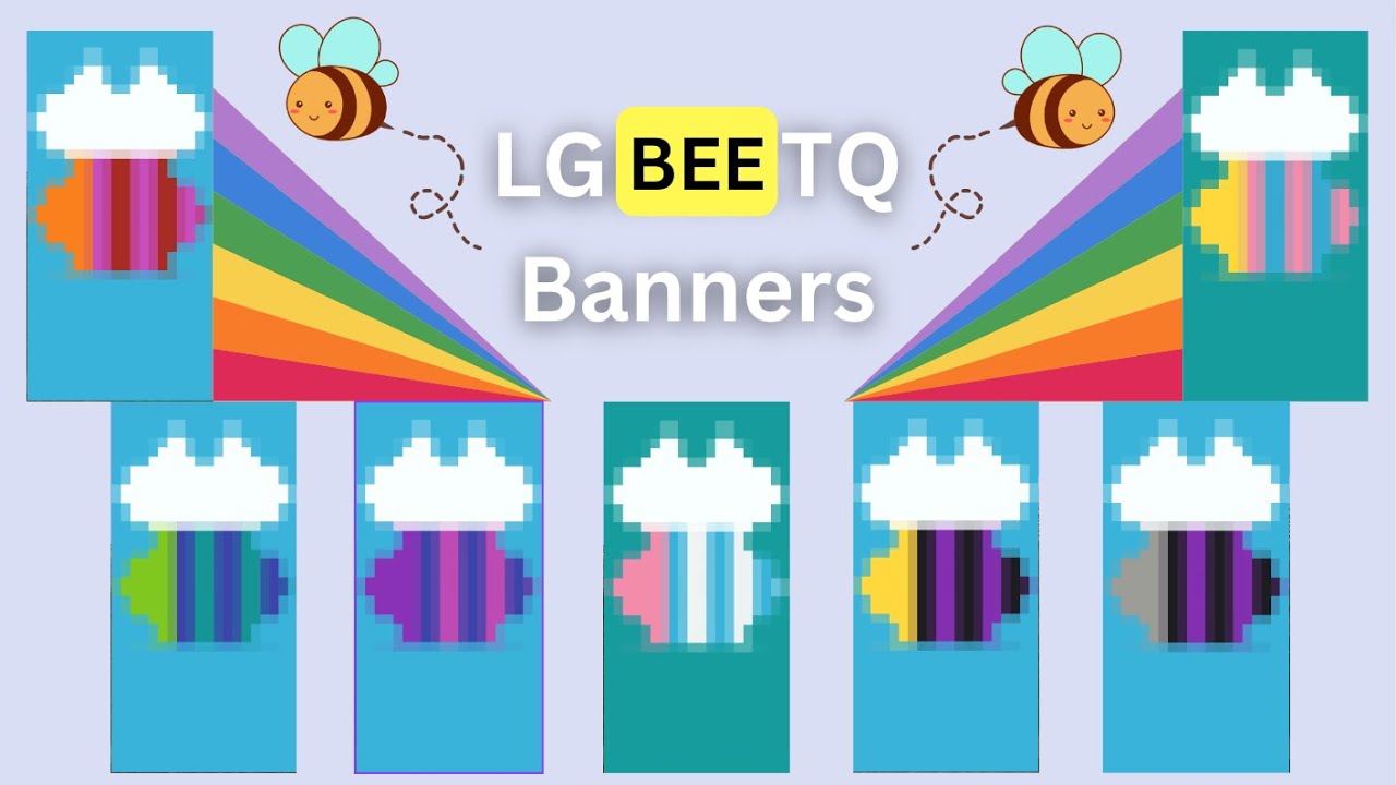 Minecraft LG(BEE)TQ Banners (1.16+) - YouTube