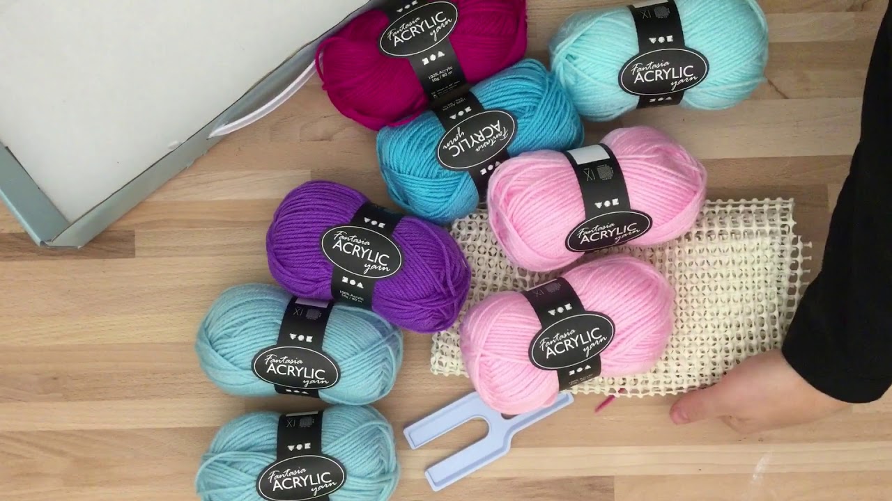 Kit DIY Pompons déco - YouTube