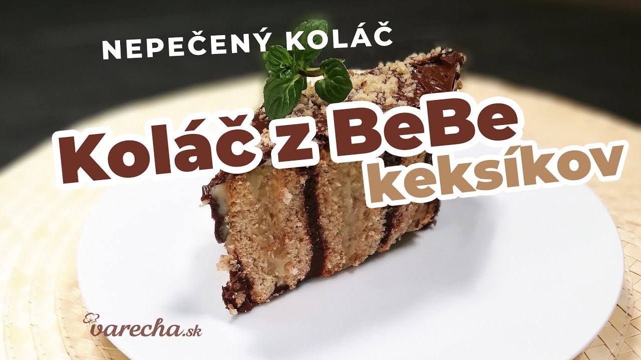 Metrový koláč z BeBe keksov - YouTube