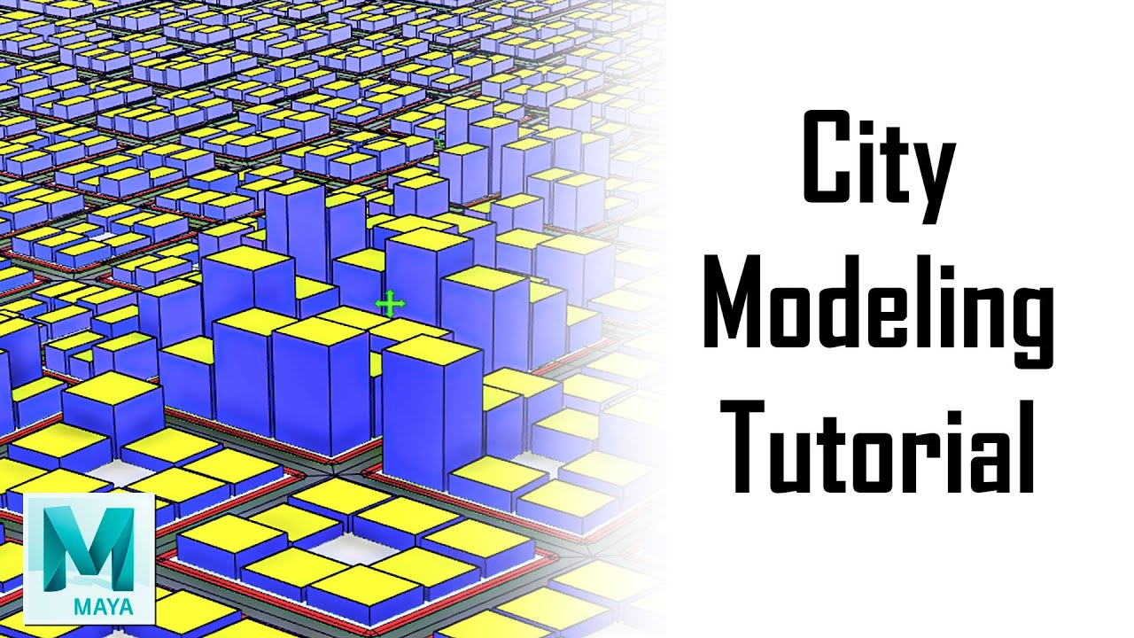 Maya Quick City Modeling(Advanced) Tutorial - YouTube