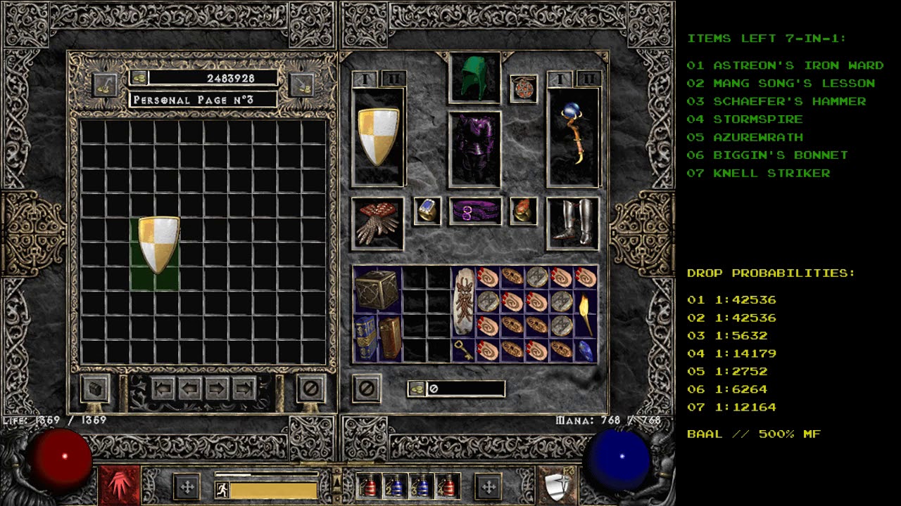 Diablo 2 - Making Phoenix - Holy Grail (Single Player / Plugy) - YouTube