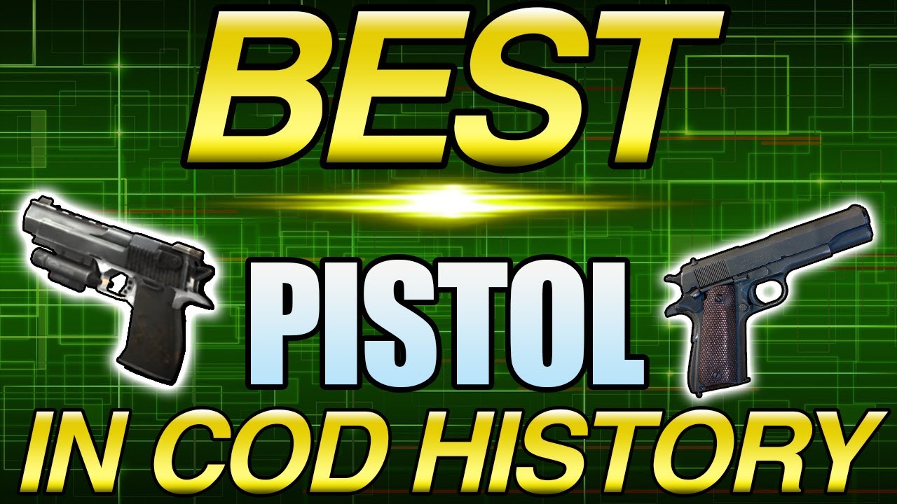 Best Pistol in Cod History Is? (Call of Duty Breakdown) "BO2, MW3, MW2 ...