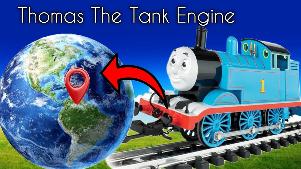 Thomas The Tank Engine Found On Google Earth & Maps #Universal #Thomas ...