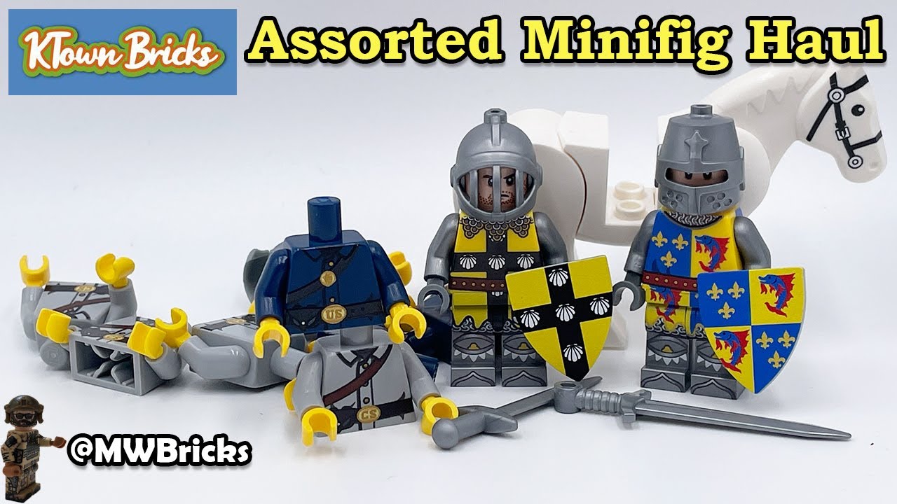KTown Bricks Lego American Civil War & Medieval Haul - YouTube
