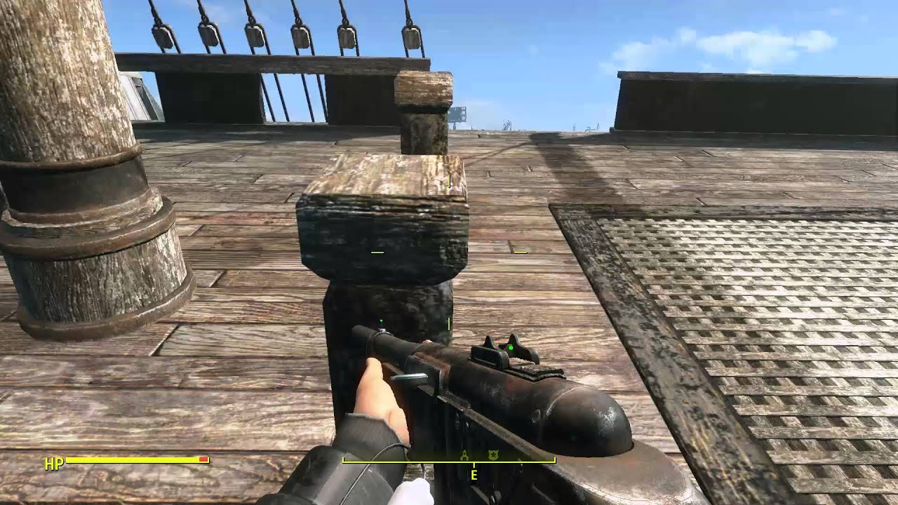 Fallout 4 surviving the uss constitution in bow of ship.(up front ...