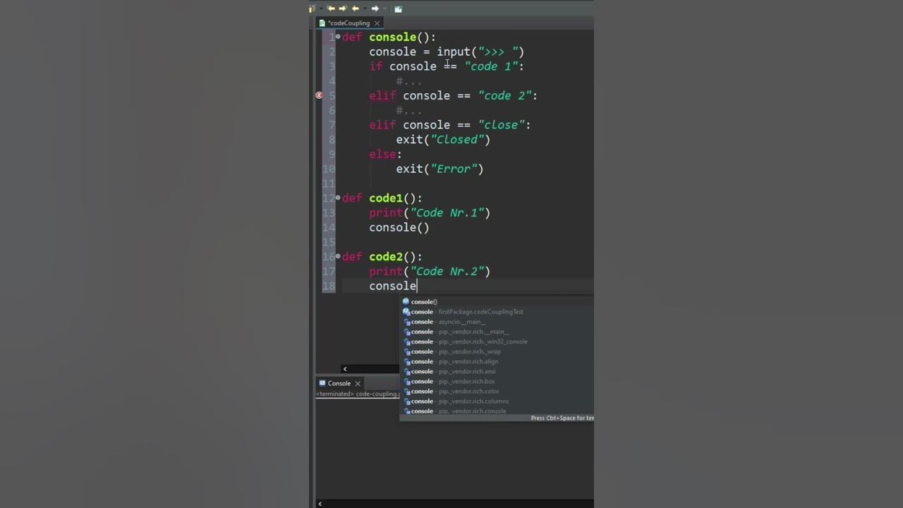 Programmieren in Python: Codes Verkoppeln | 13-Years-Old Coder #python ...