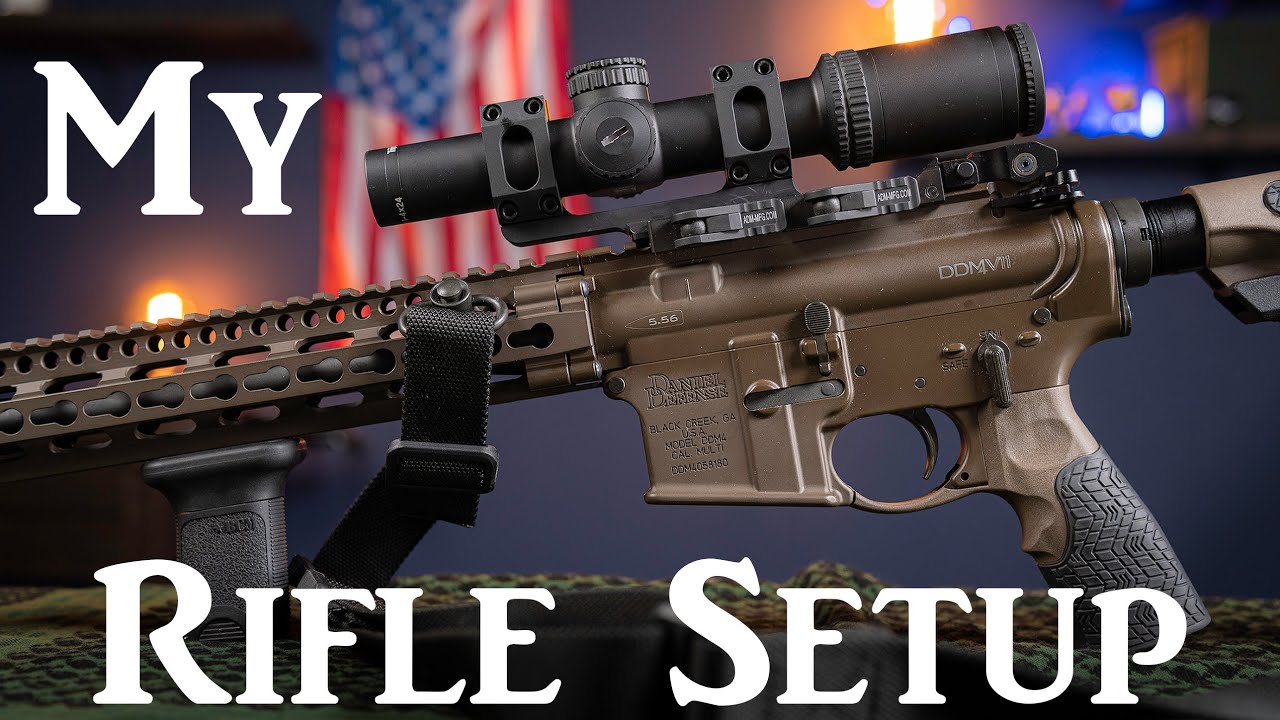 How I Setup My Rifle - Daniel Defense DDM4V11 - YouTube