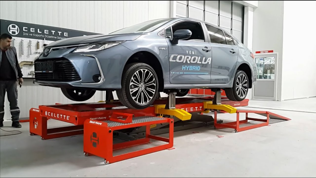 Smart Rhone frame machine with Toyota Corolla Hybrid loaded for smart ...