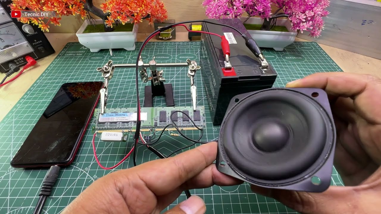 DIY Powerful Ultra Bass Amplifier, Computer Ram For Amplifier - YouTube