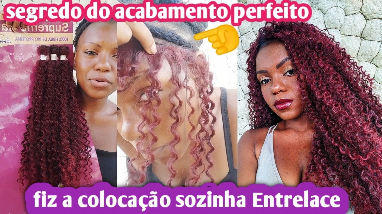 aprenda a fazer um acabamento perfeito de entrelace sozinha faça você ...