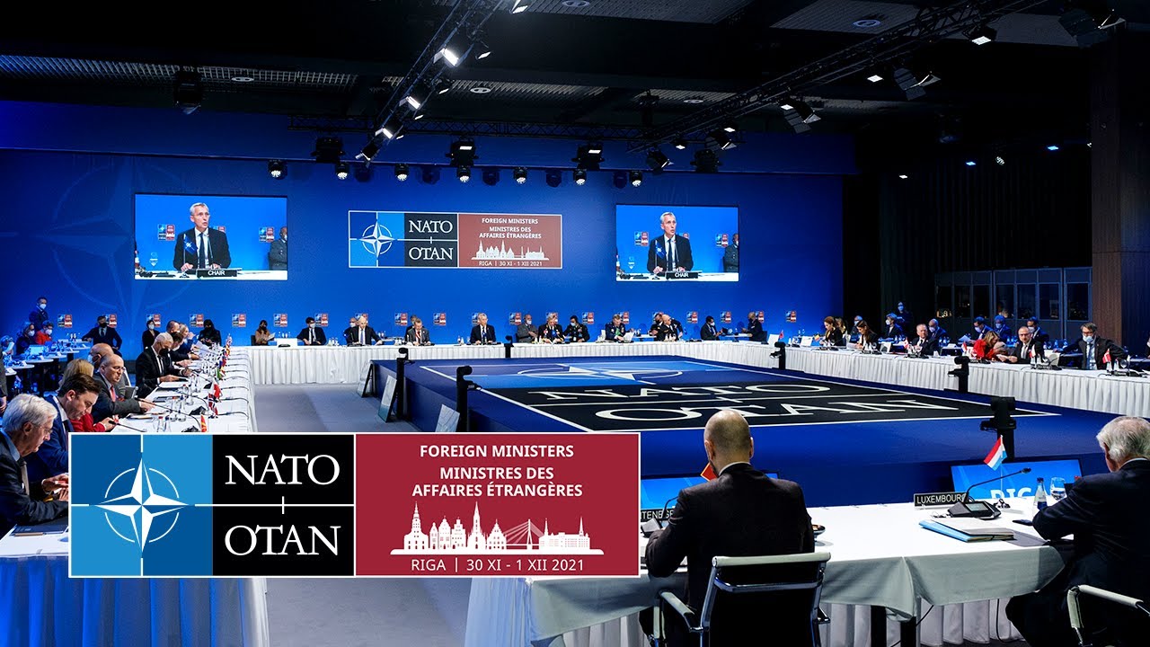 Opening of the North Atlantic Council at Foreign Ministers Meeting 🇱🇻 ...