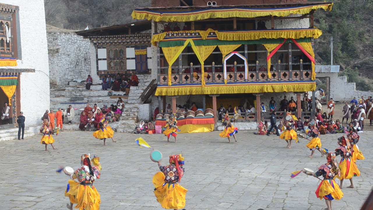 Paro Tshechu Festival, Bhutan (17th - 21st March 2019) - YouTube