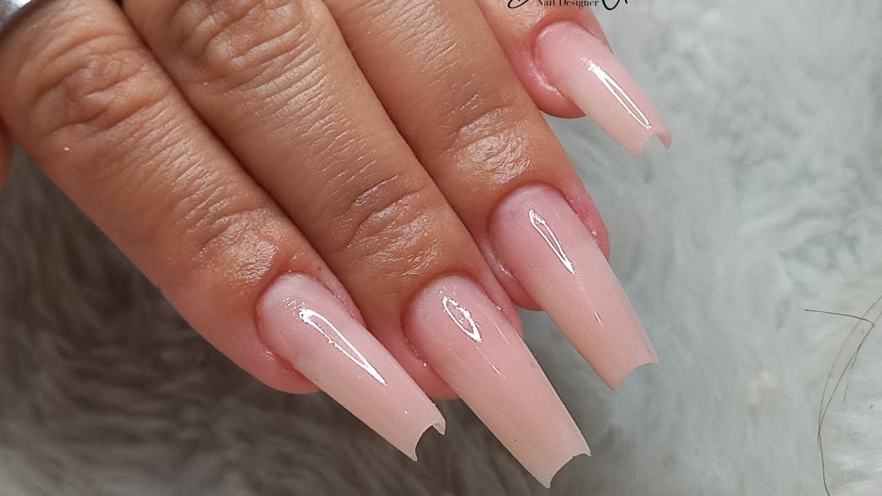 passo a passo Gel na Tip (acrigel) formato bailarina / episódio 2 - YouTube