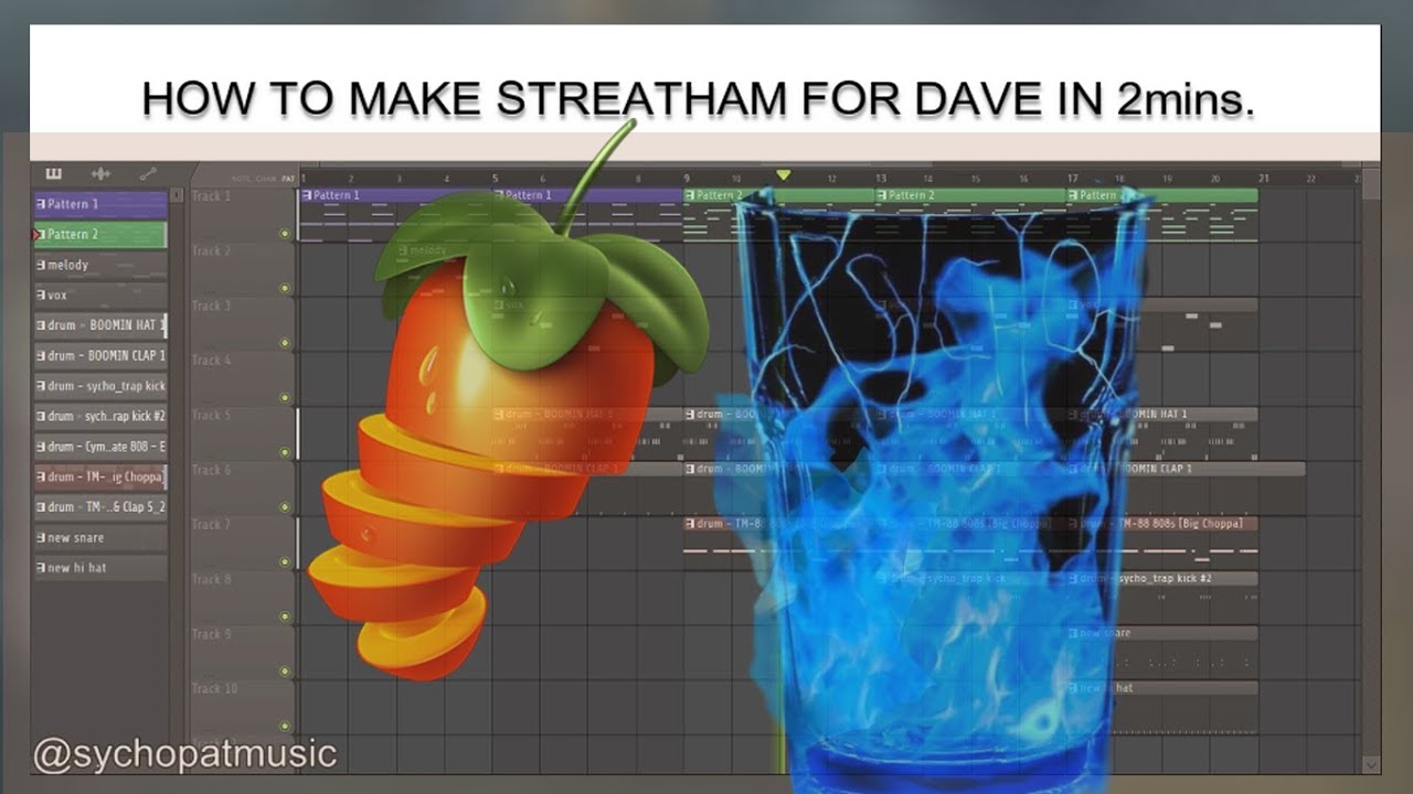 HOW TO MAKE STREATHAM FOR DAVE IN 2mins (PSYCHODRAMA) | sychopat Beats ...
