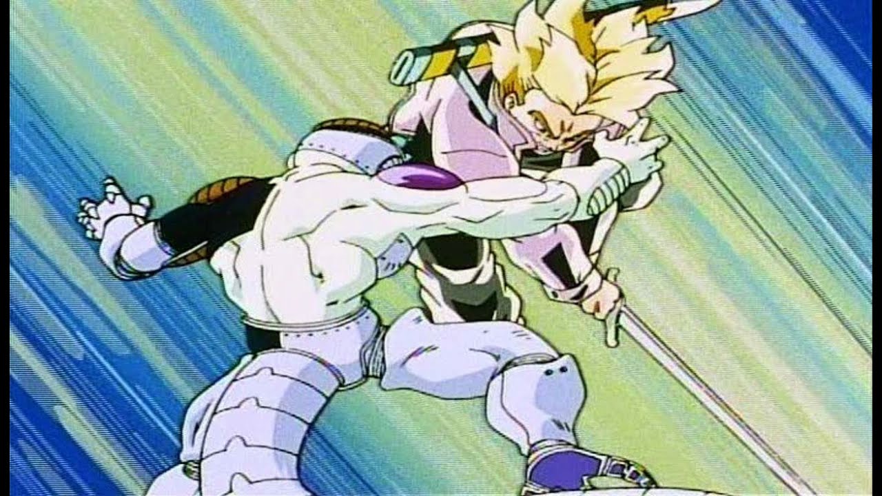 Dragon Ball Z - Battle Point Unlimited - Trunks vs Freezer - YouTube