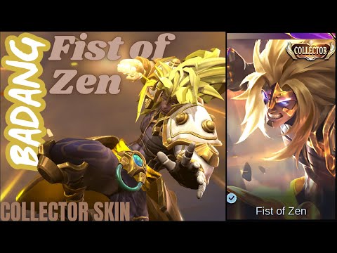 Badang "Fist of Zen" Collector Skin | MLBB Skin Effects 4K UHD | Hero ...