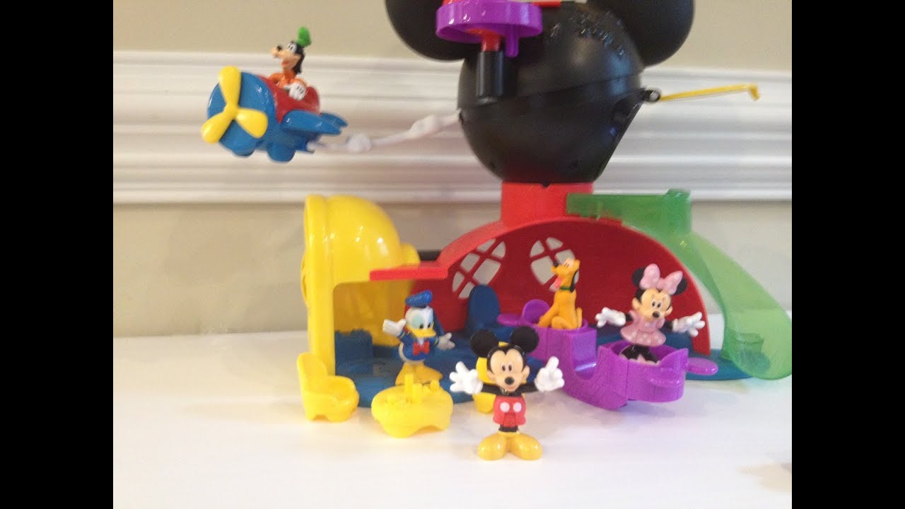 Mickey Mouse Clubhouse Fly N Slide Clubhouse Playset Disney Jr Video