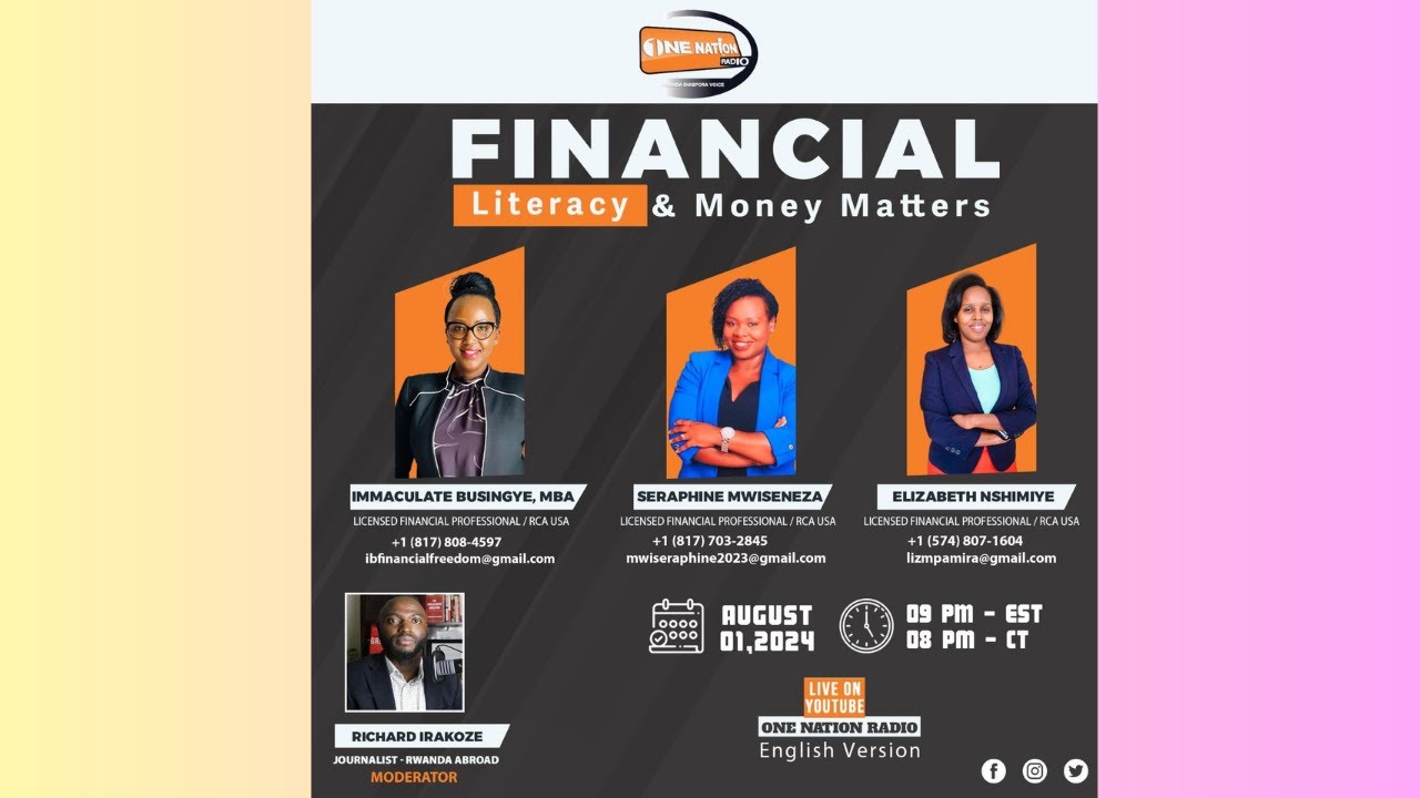 Financial Literacy & Money Matters...COMING SOON - YouTube