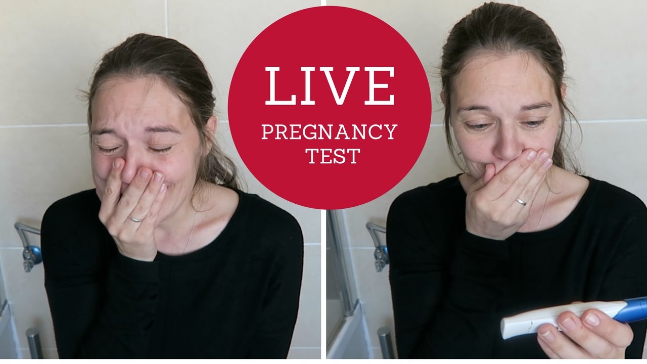 LIVE PREGNANCY TEST | Viewers see results first | VERY EMOTIONAL - YouTube