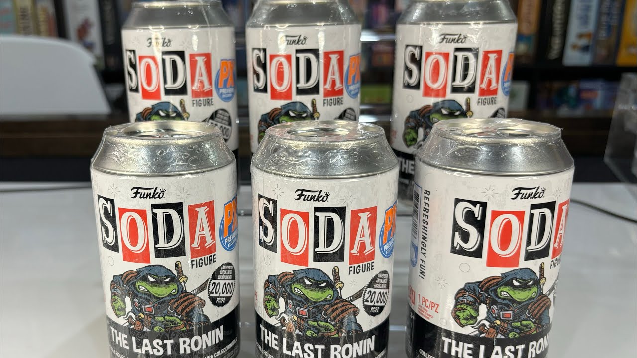 A whole case of TMNT the Last Ronin Funko Soda! Where’s the Chase ...