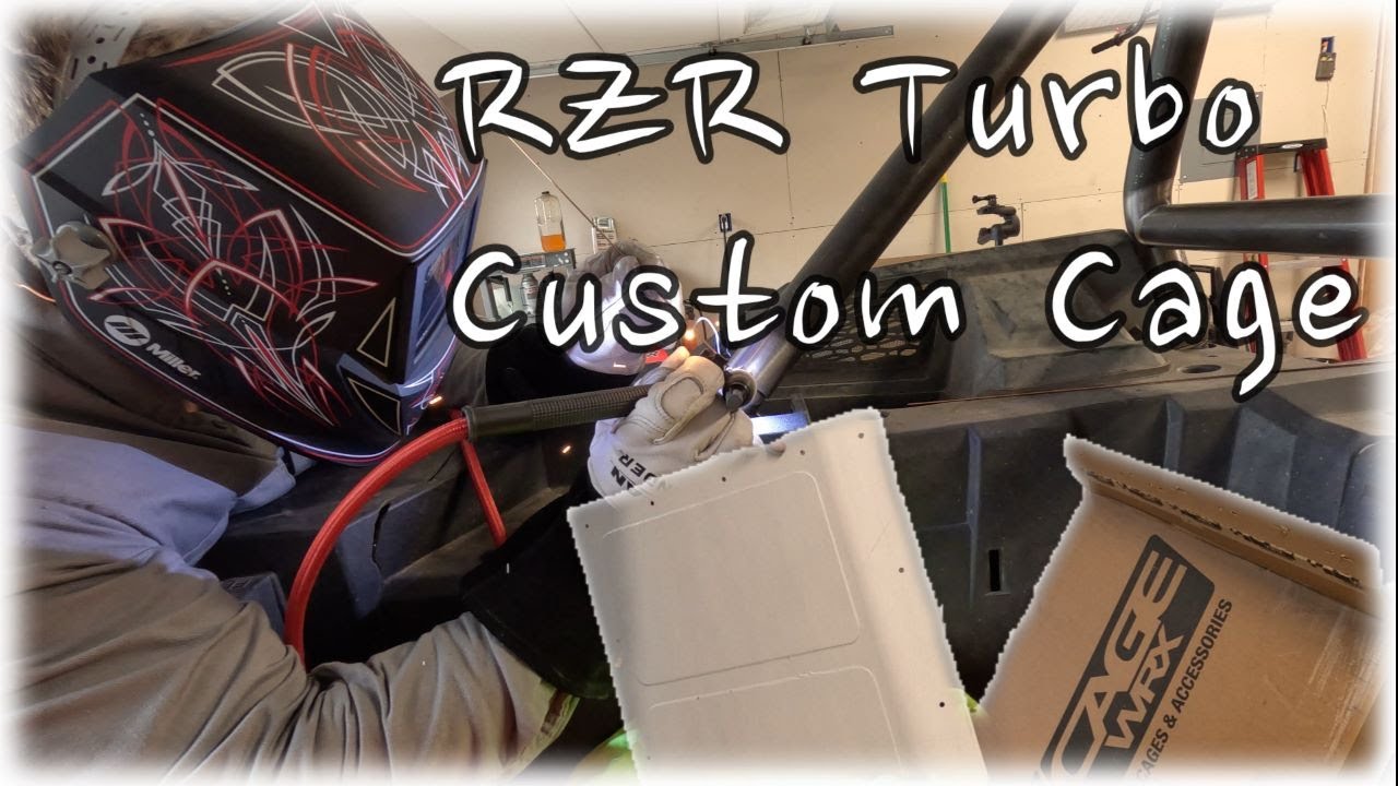 RZR Turbo Custom Cage!! - YouTube