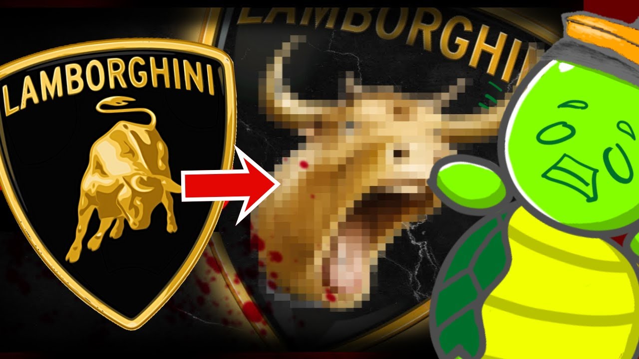 How I simplified sports car logos - Lambo, Porsche and Alfa Romeo - YouTube