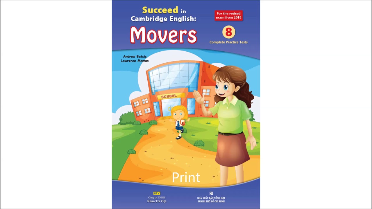 Bài nghe Movers 8 practice test - Test 8 - Full 5 parts - YouTube