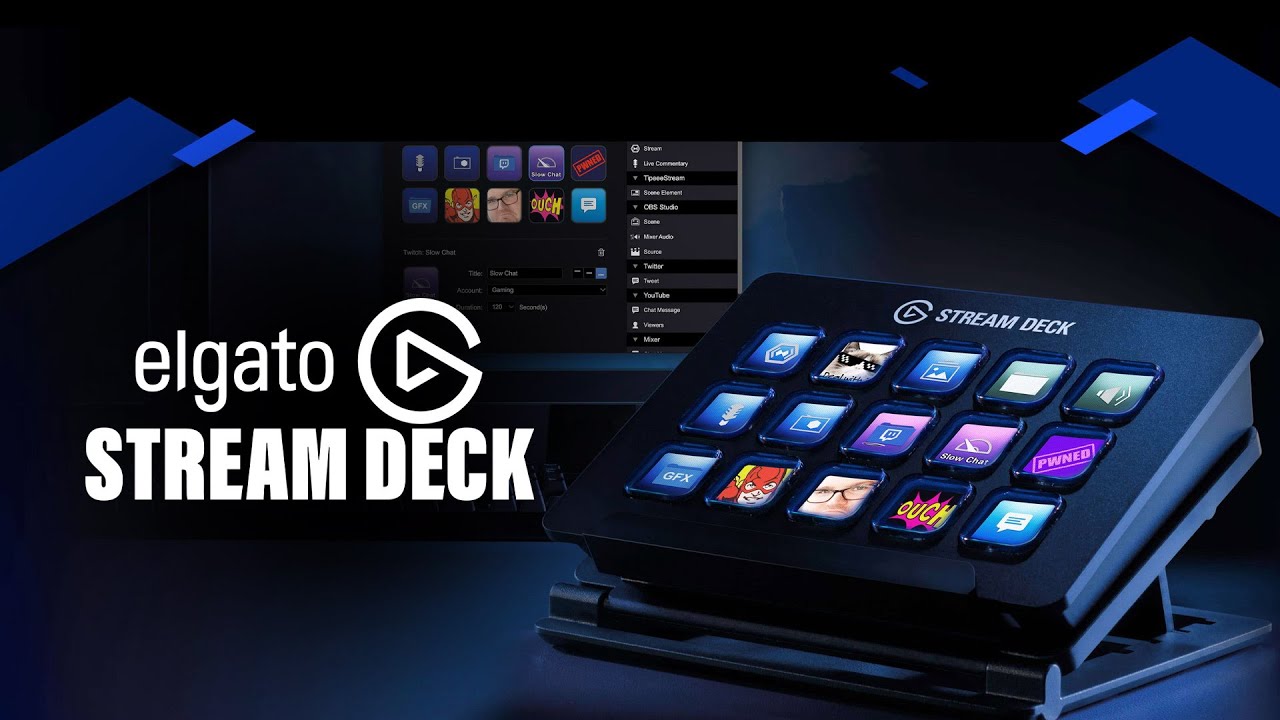 Elgato Stream Deck for Facebook & YouTube Live Video Streaming - YouTube