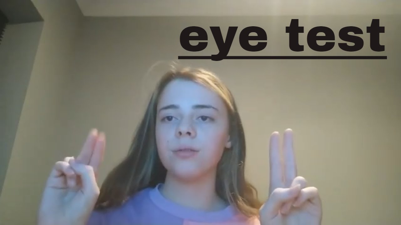 Asmr Eye Test {tapping And Personal Attention} Youtube