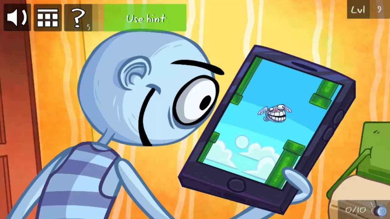 Troll Face Quest Video Games 2 Level 9 Walkthrough - YouTube
