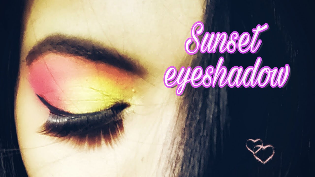 Easy sunset eyes. Fun with colors.Hooded eyes - YouTube