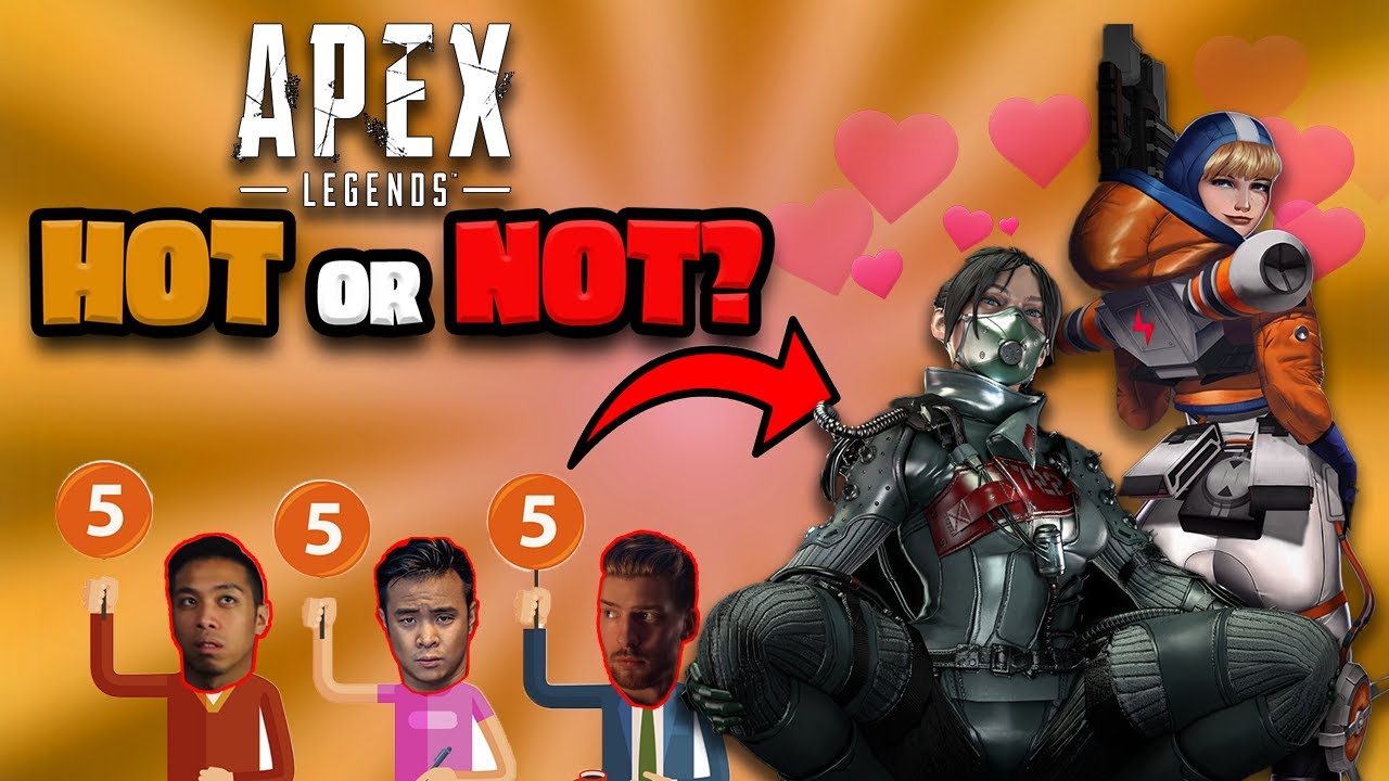RANKING THE HOTTEST APEX LEGENDS CHARACTERS (Part 1) - Hot Or Not - YouTube