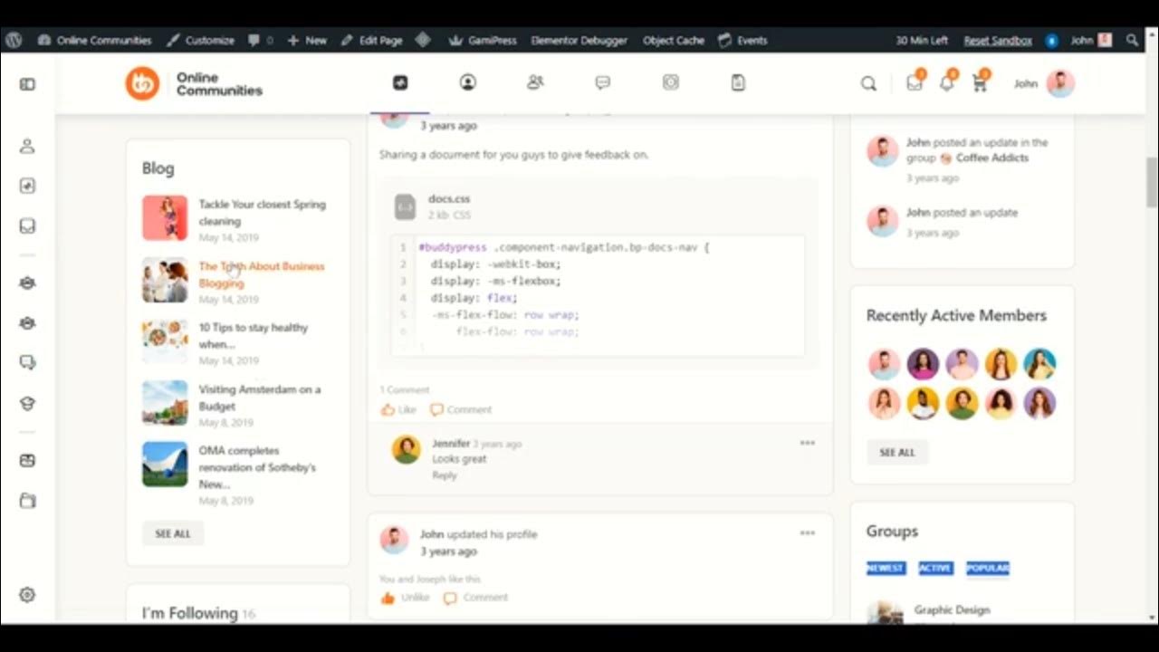 Buddyboss Theme Customization Full Tutorial Youtube