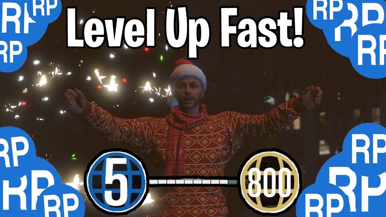 HOW TO RANK UP REALLY FAST IN GTA 5 ONLINE! - SOLO RP FARM - BEST LEVEL ...