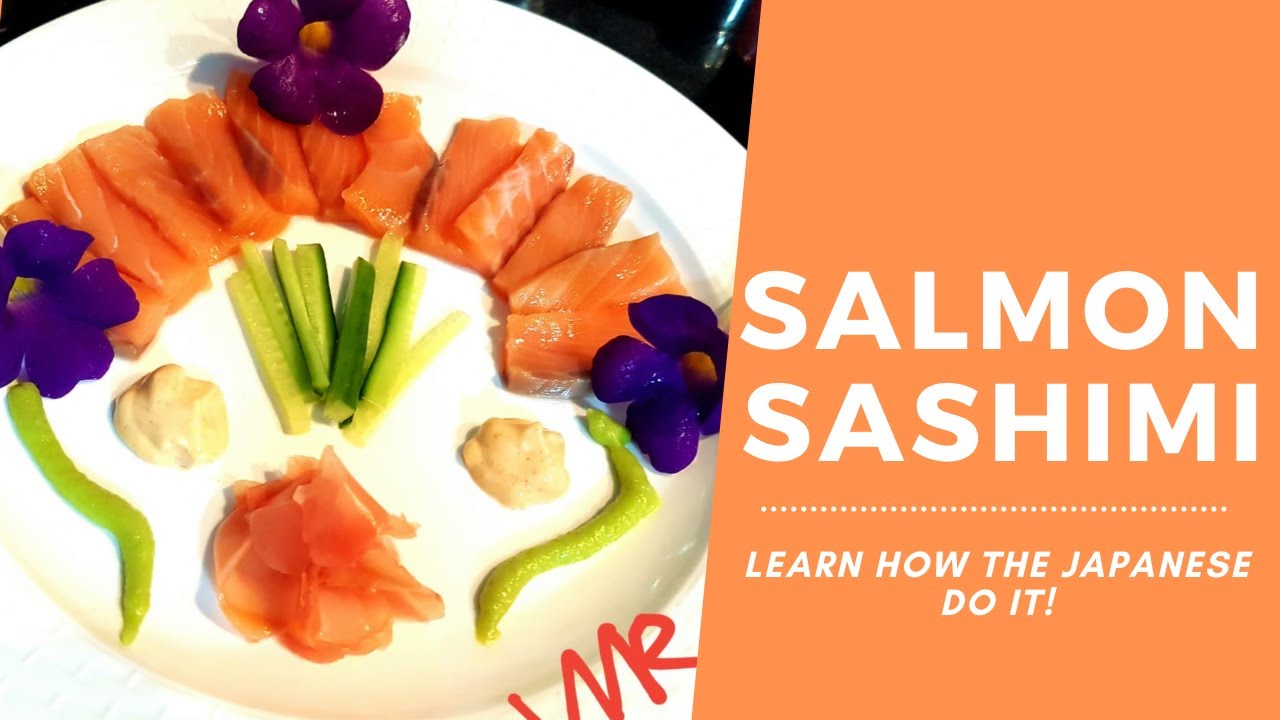 Salmon Sashimi | Learn the Japanese art of slicing fish | Sushi | Knife ...