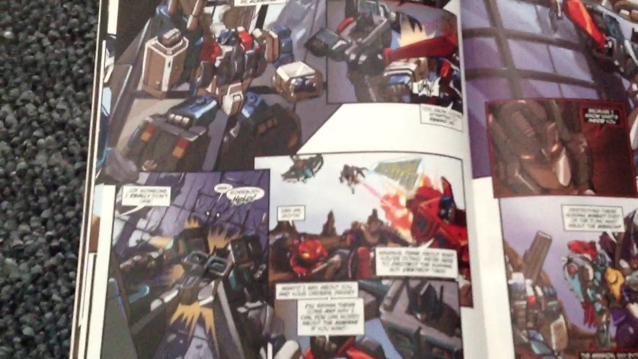 20th Anniversary Transformers Summer Special Dreamwave comic review ...