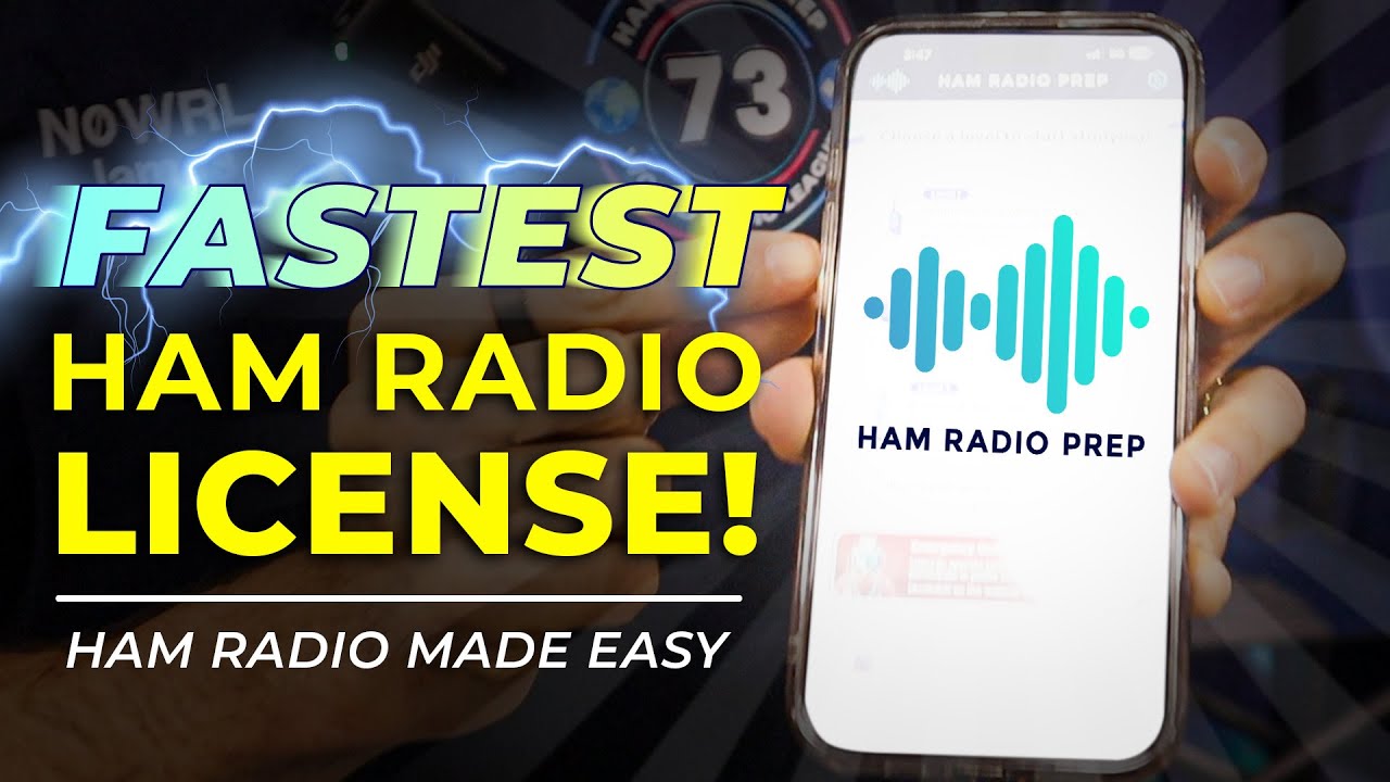 Fastest Way to Get Your Ham Radio License (Technician, General & Extra ...