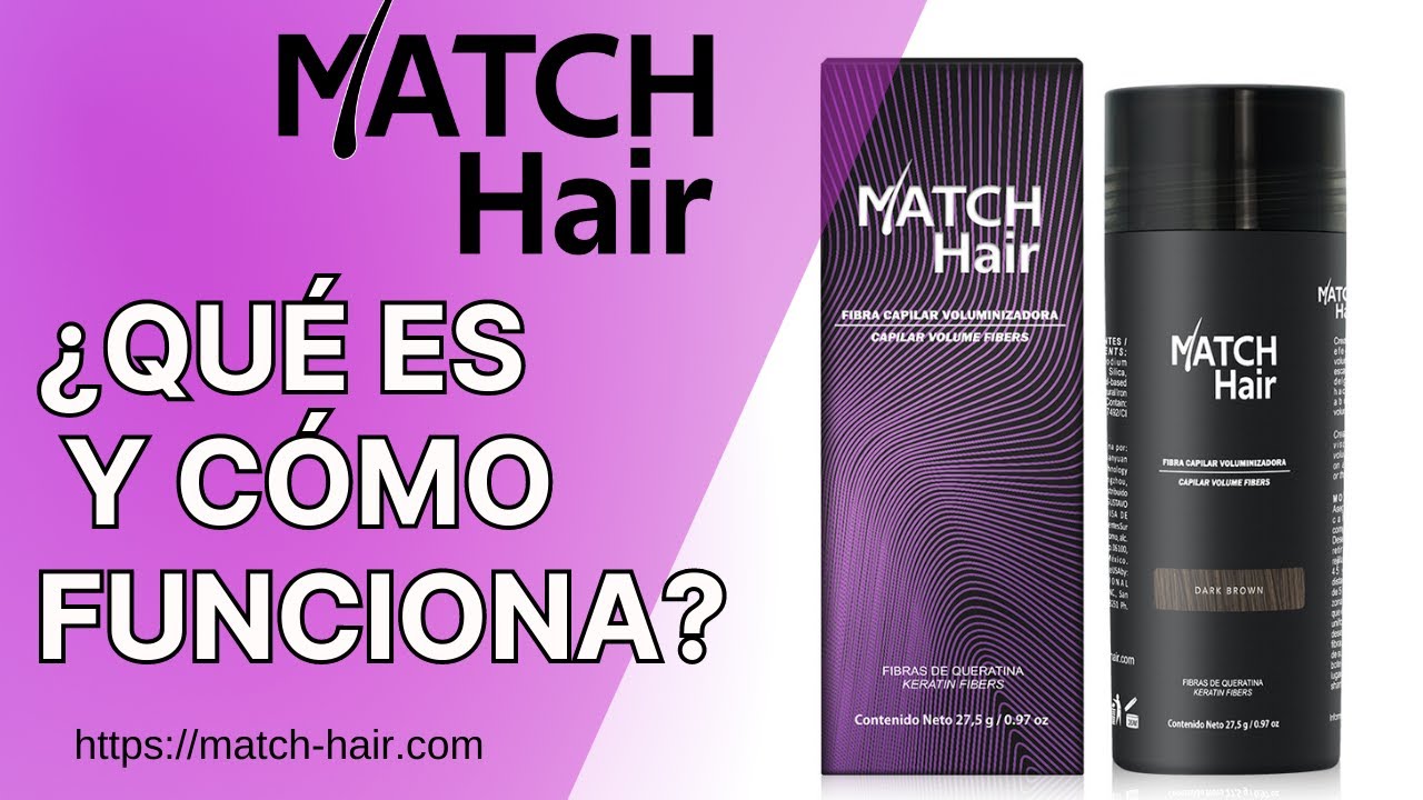 Qué es MATCH HAIR y cómo funciona - YouTube