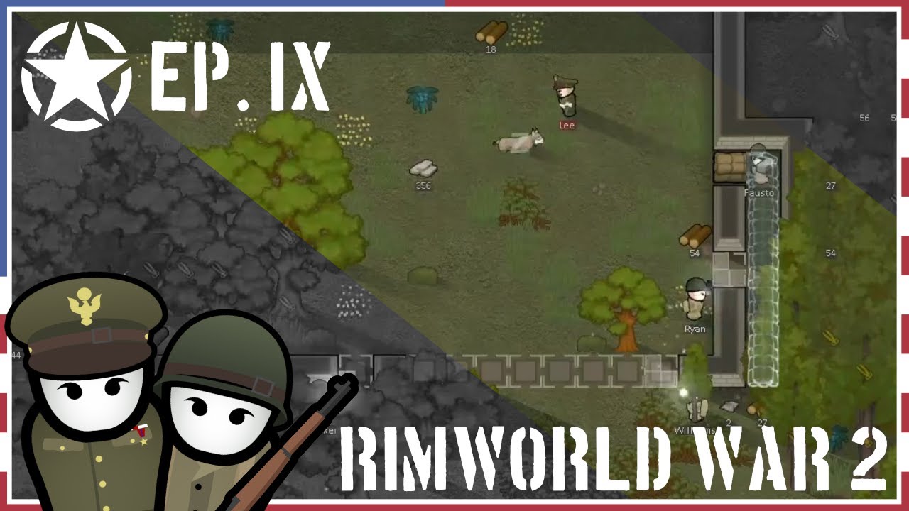 Fortify The Fort! | RimWorld War 2 (RWW2) #9 - YouTube