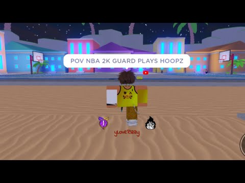 NBA 2K COMP GUARD MEETS ROBLOX HOOPZ!!! - YouTube