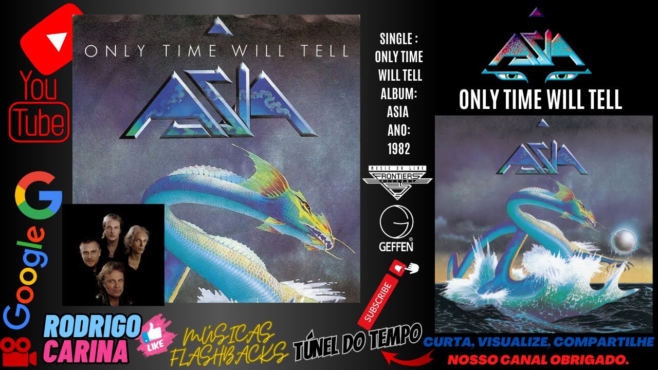 Asia – Only Time Will Tell - YouTube