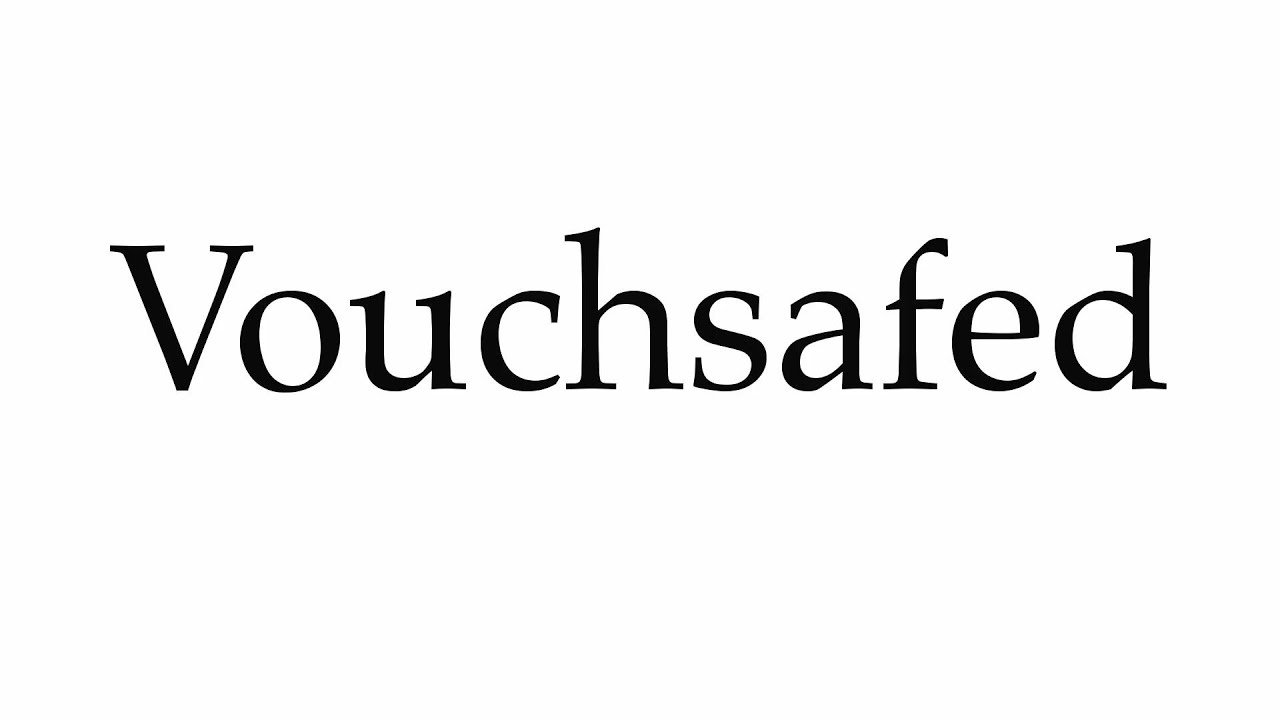 How to Pronounce Vouchsafed - YouTube