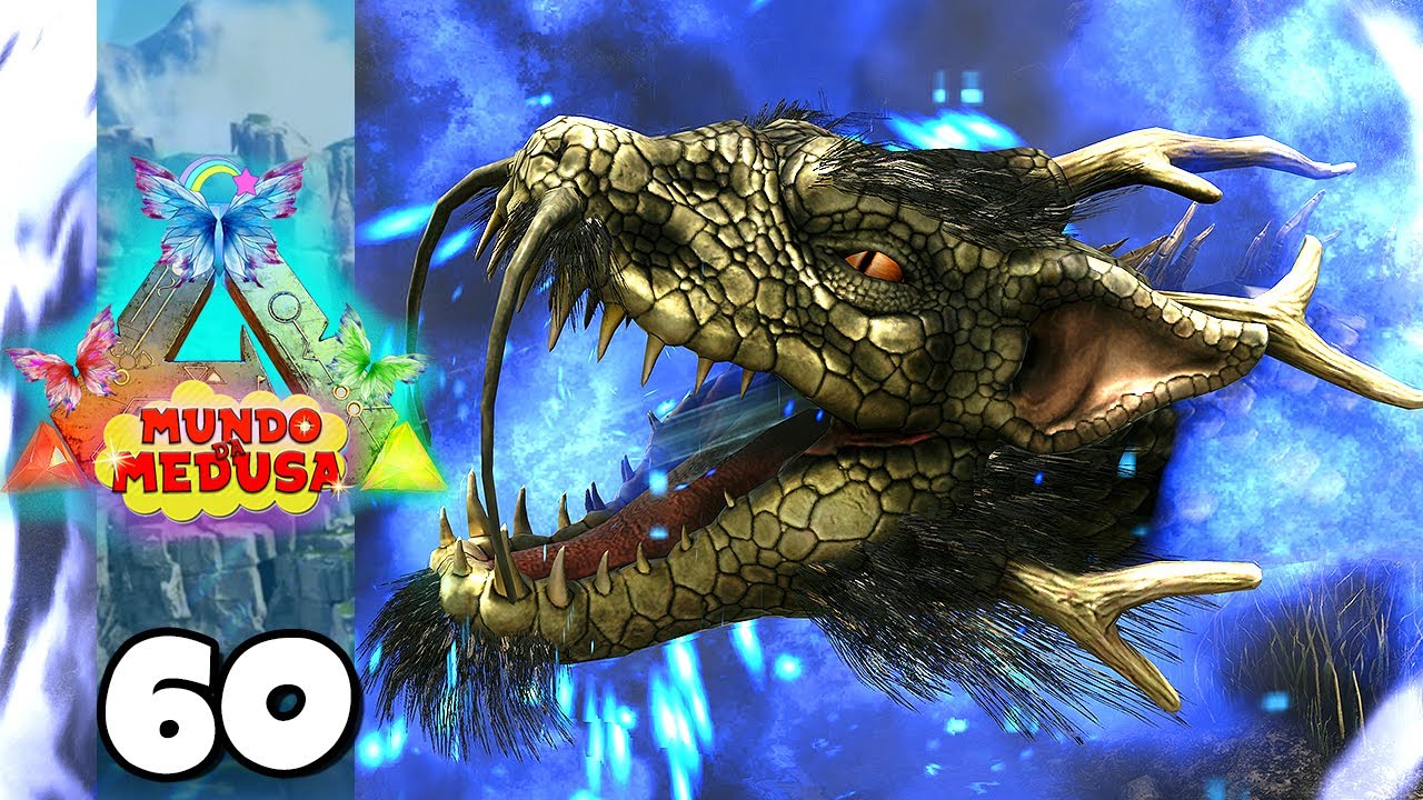 FINALMENTE CONQUISTAMOS NOSSOS PRIMEIROS RYU!!! ARK: MUNDO DA MEDUSA 60 ...