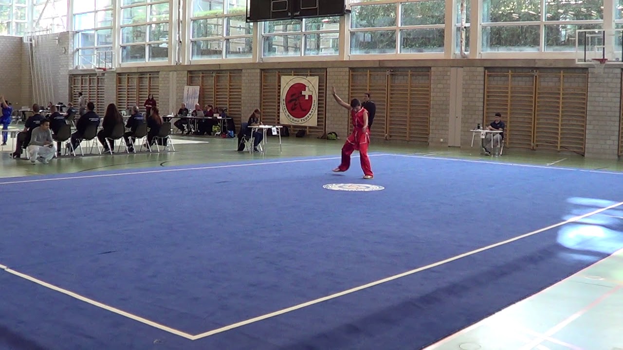 Kevin Corro - Nanquan 46 - 3rd swisswushu qualifier 2017 - YouTube