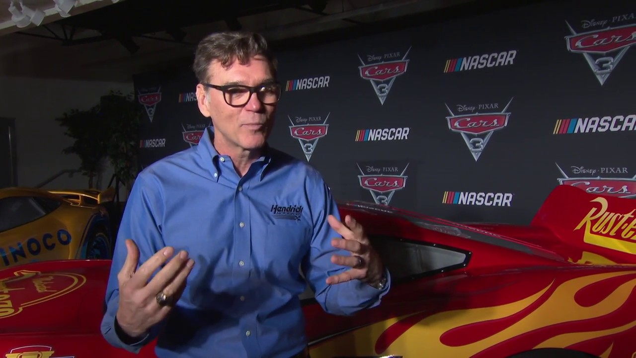 CARS 3 "Storm's crew chief" Ray Evernham NASCAR Interview - YouTube